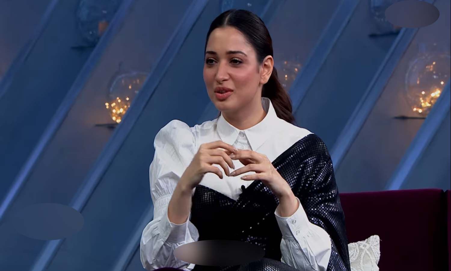 రౌడీతో కిస్సులకు ఓకే చెప్పిన త‌మ‌న్నా.. వీడియో వైర‌ల్‌ | Sam Jam ...