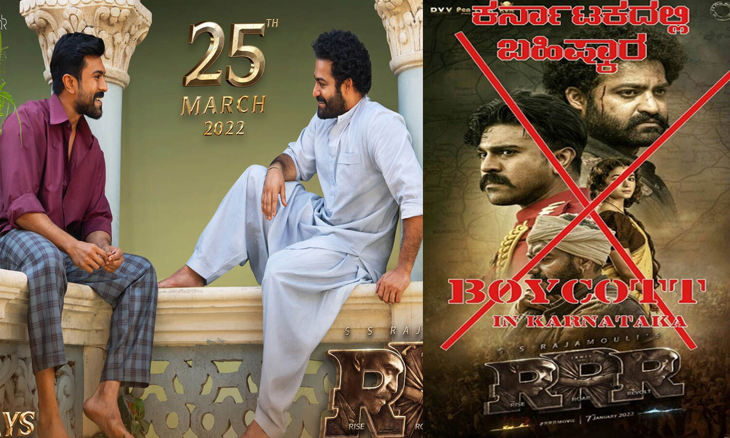 క‌న్న‌డిగుల ఆగ్ర‌హం.. ట్విట్ట‌ర్‌లో 'బాయ్‌కాట్ ఆర్ఆర్ఆర్ ఇన్ క‌ర్ణాట‌క ...