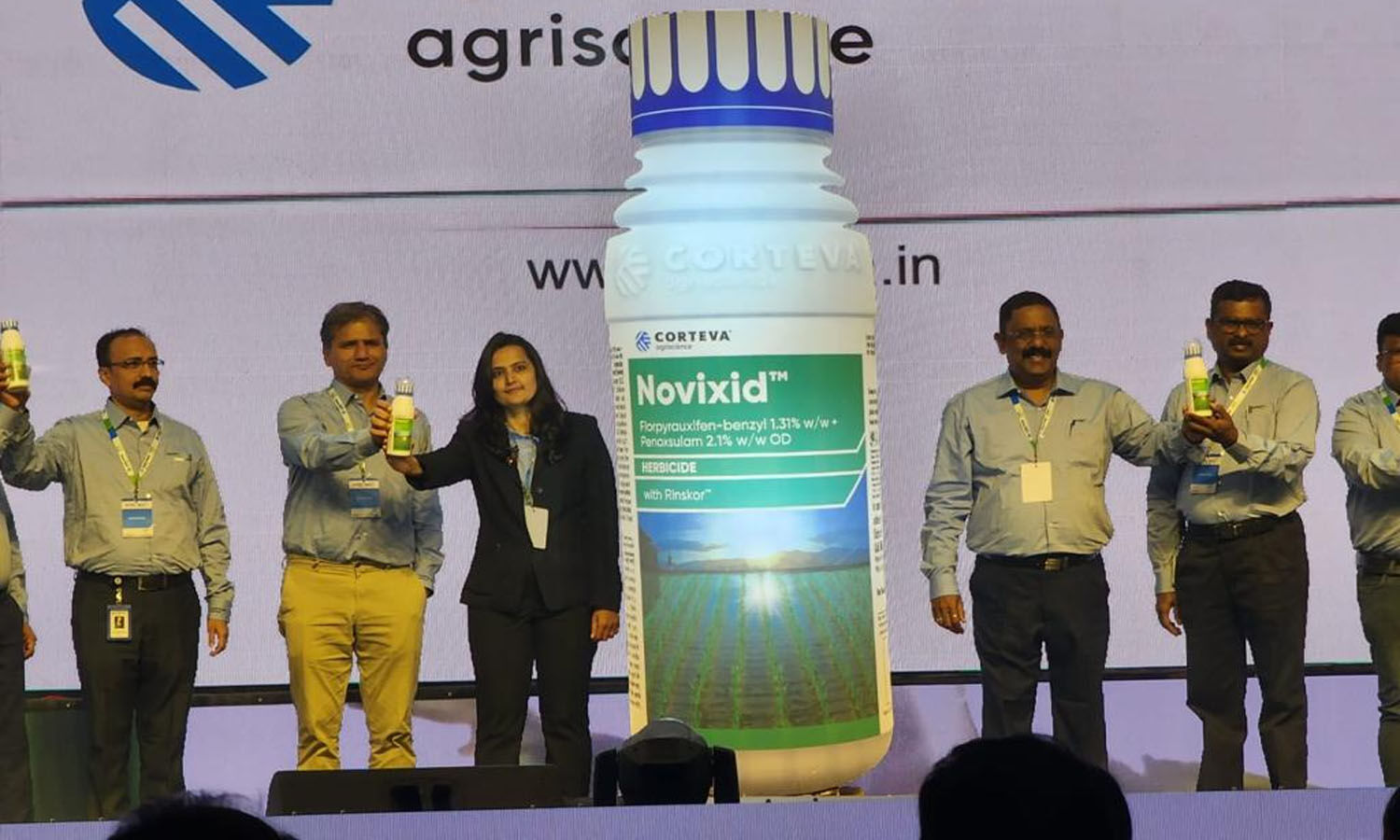 వరిలో కలుపు నివారణకు నోవిక్సిడ్‌ హెర్బిసైడ్‌ను విడుదల చేసిన కొర్టేవా ...