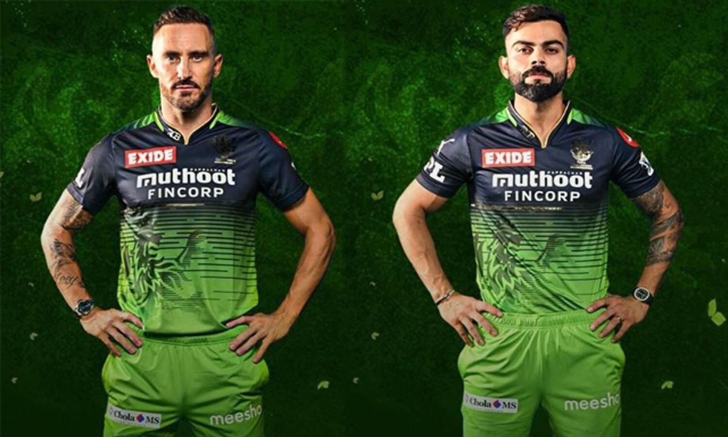 నేడు గ్రీన్ డ్రెస్ లో సందడి చేయనున్న ఆర్సీబీ | RCB players wear green ...