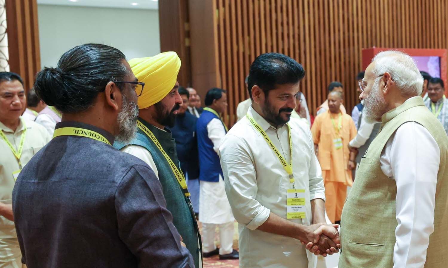 తెలంగాణ రైజింగ్-2047కు కేంద్రం సహకారం అవసరం: సీఎం రేవంత్ | Telangana CM Revanthreddy Speech At ...